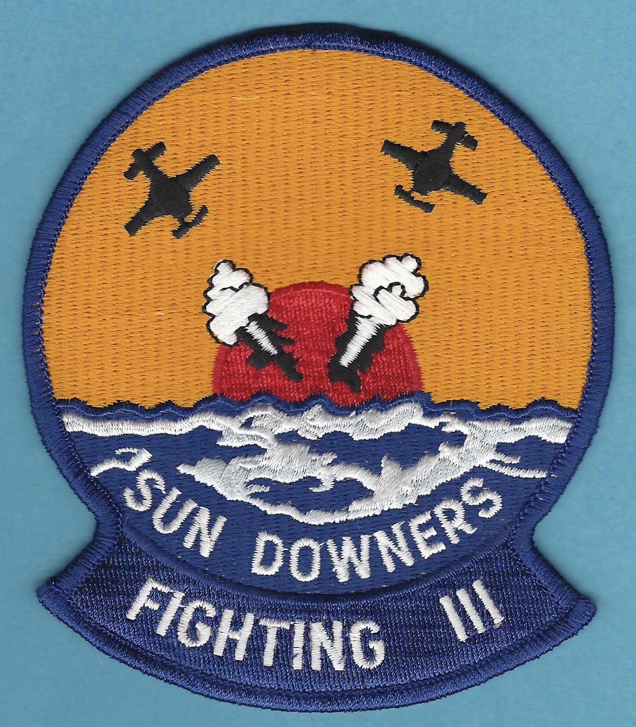 U.S. Navy VF-111 Sun Downers FIGHTING 111 Fighter Squadron Patch