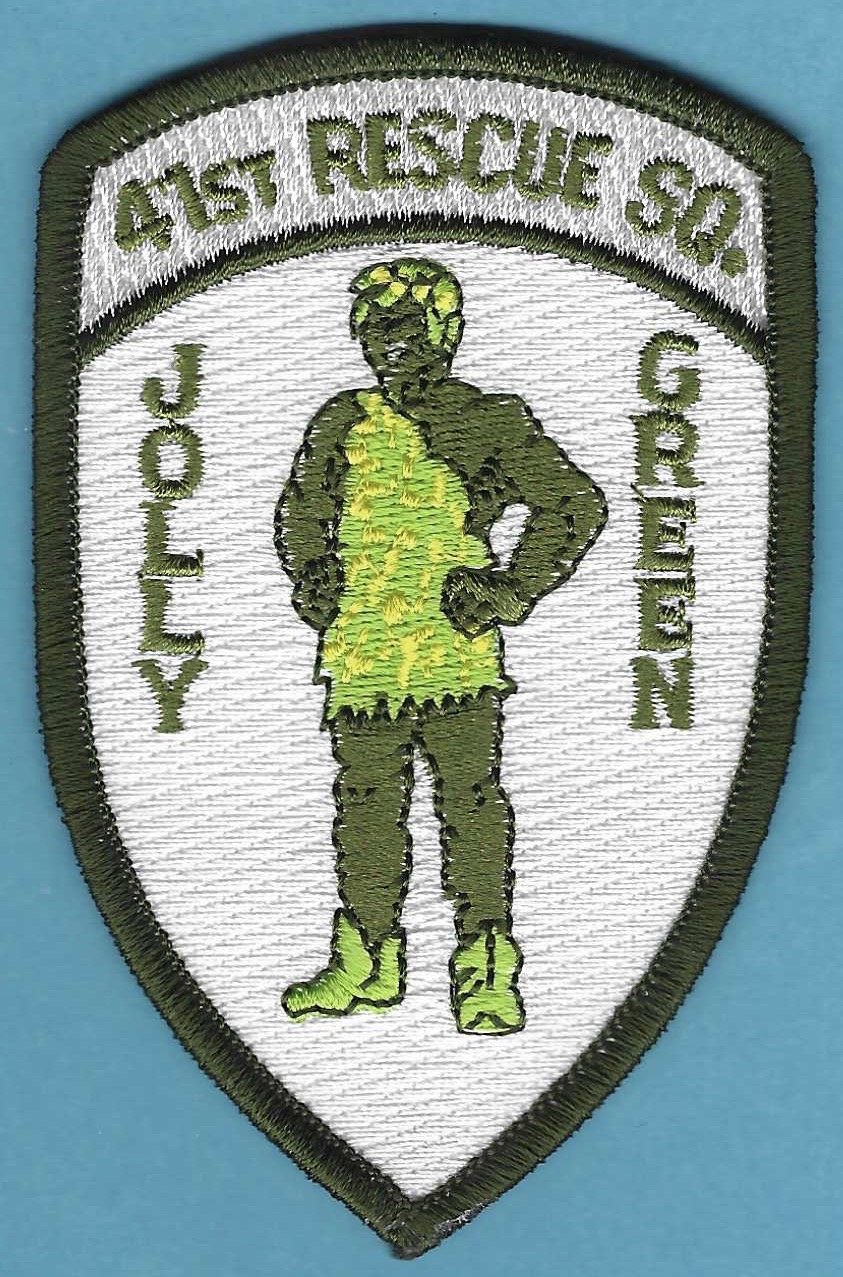 U.S. Air Force 41st Rescue Squadron Jolly Green Patch