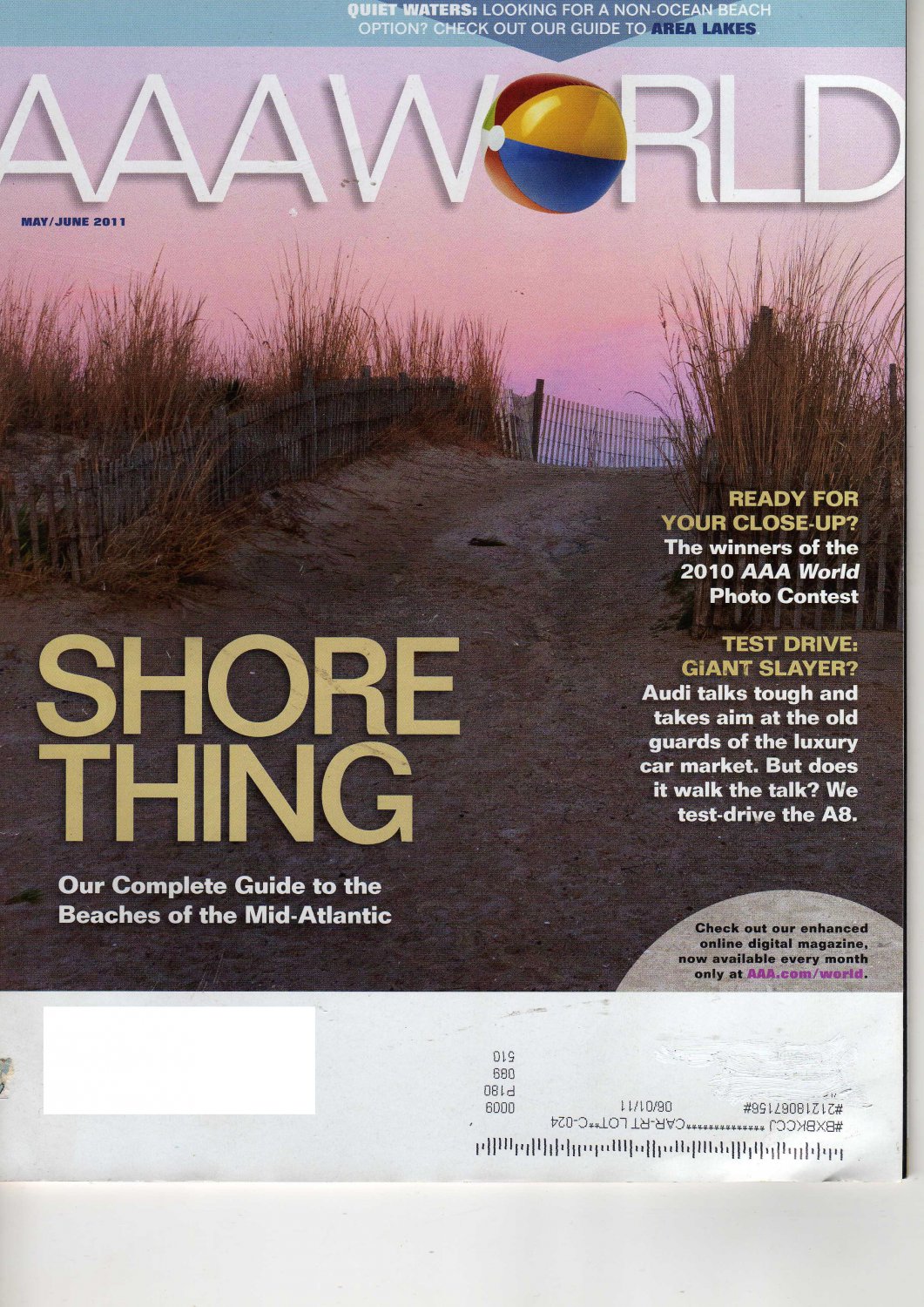 AAA World Magazine May/June 2011 (shore Thing)