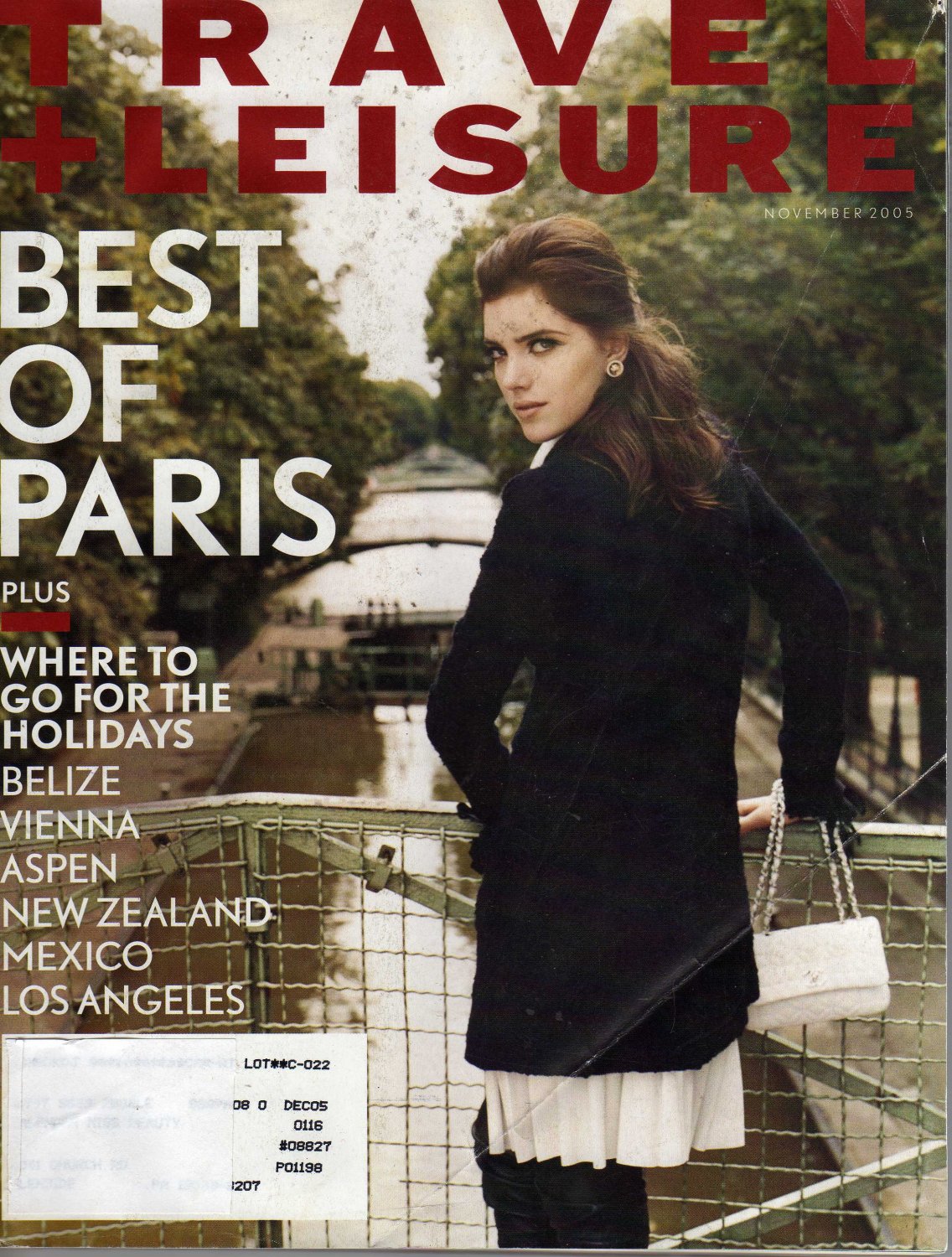 Travel + Leisure Magazine November 2005