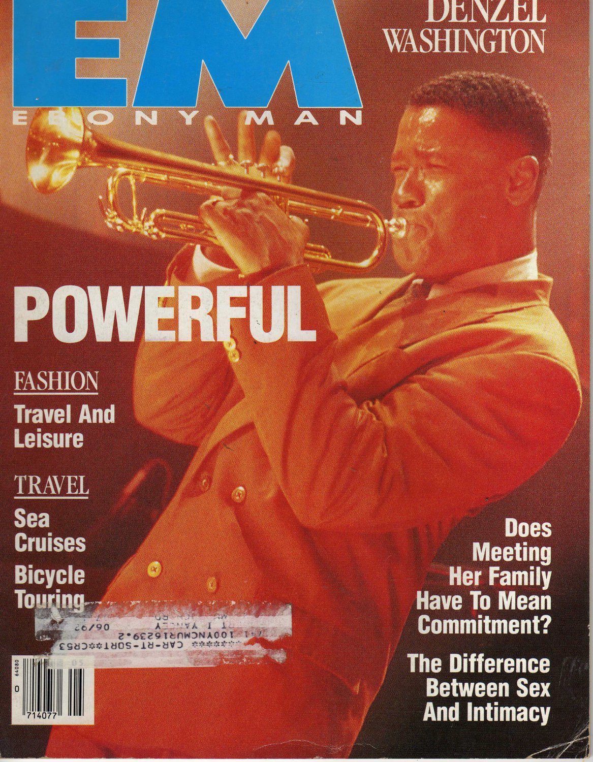 EM Ebony Man Magazine May 1990