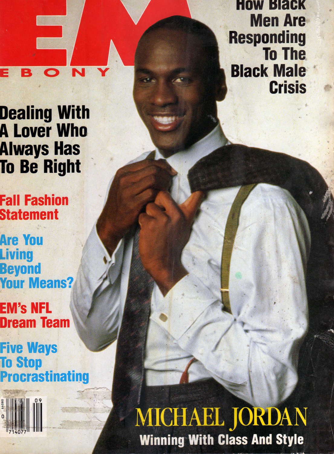 EM Ebony Man Magazine September 1991