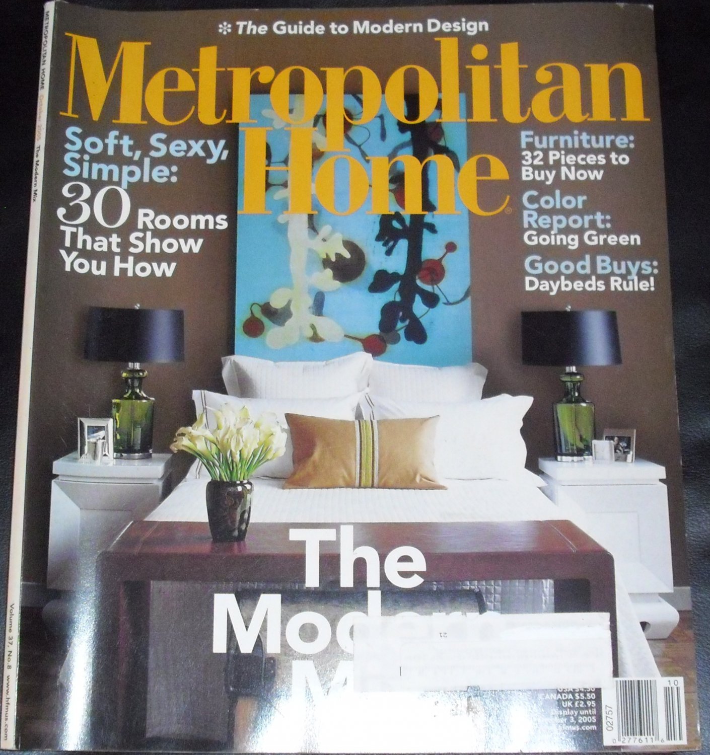 Metropolitan Home Magazine October 2005 Issue