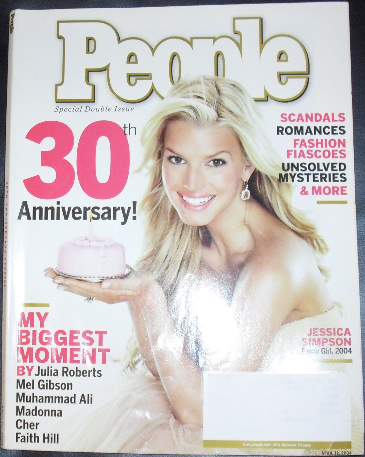 People Weekly Magazine Double Issues 12 April 2004 - Jessica Simpson Cover
