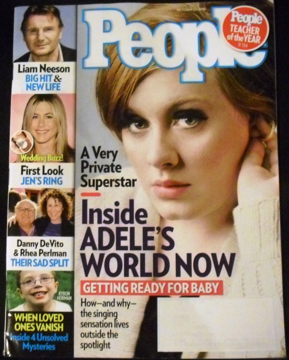 People Magazine 2012 October 22 - Inside Adele's World Now