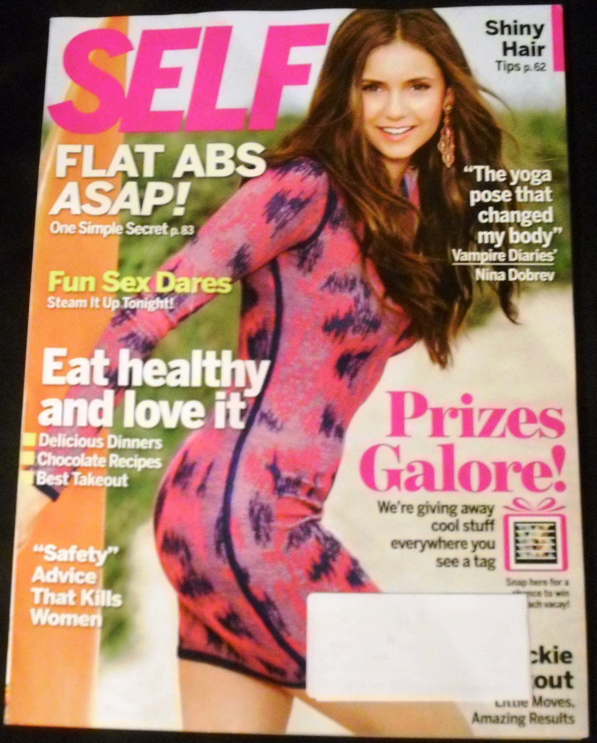 Self Magazine November 2012 Nina Dobrev