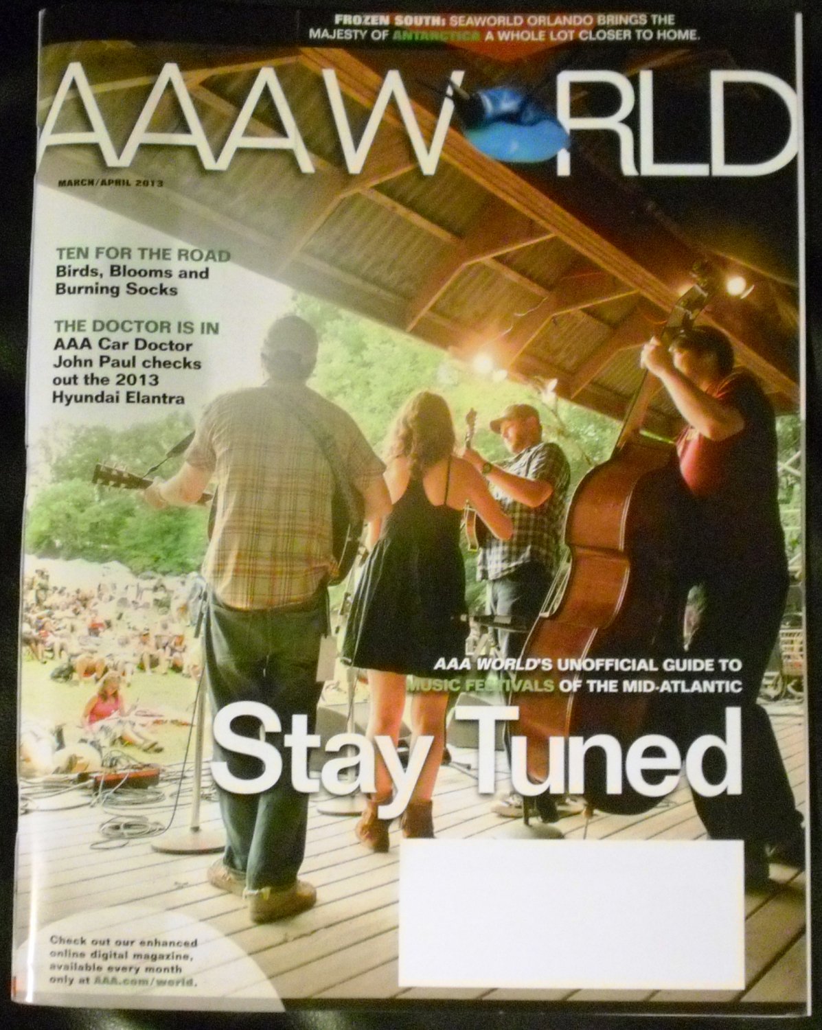 AAA World Magazine March/April 2013 (Stay Tuned)