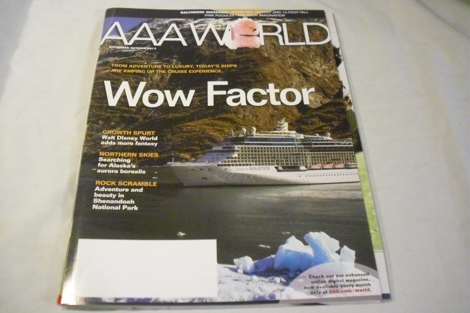 AAA World Magazine September/October 2013 - Wow Factor