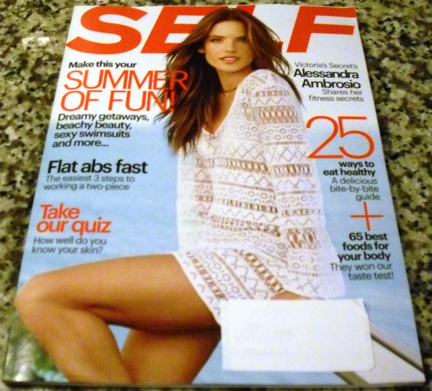 Self Magazine March 2014 {Julianne Hough on the Cover }