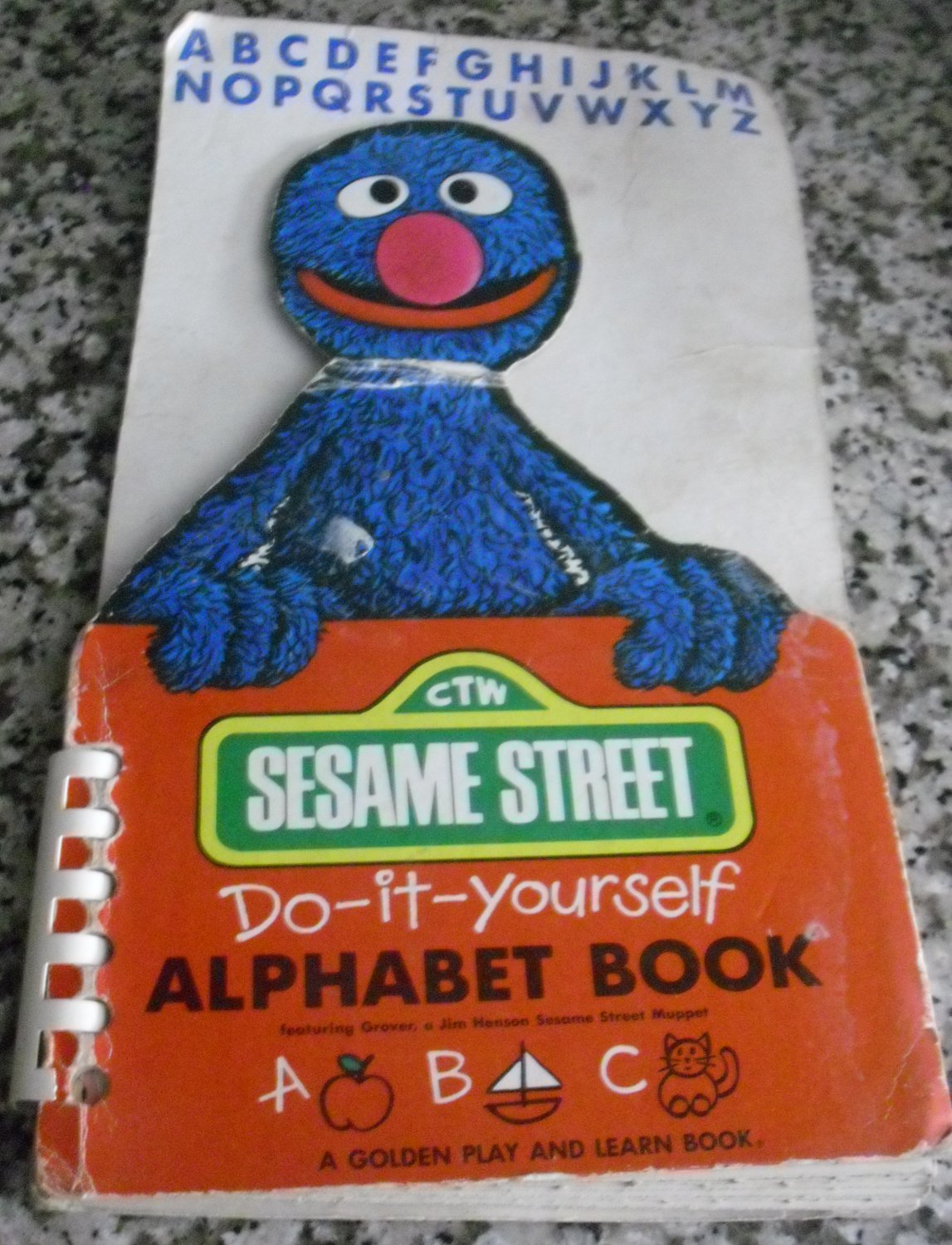 Sesame Street Do It Yourself Alphabet Book -Hardcover – October 1, 1980