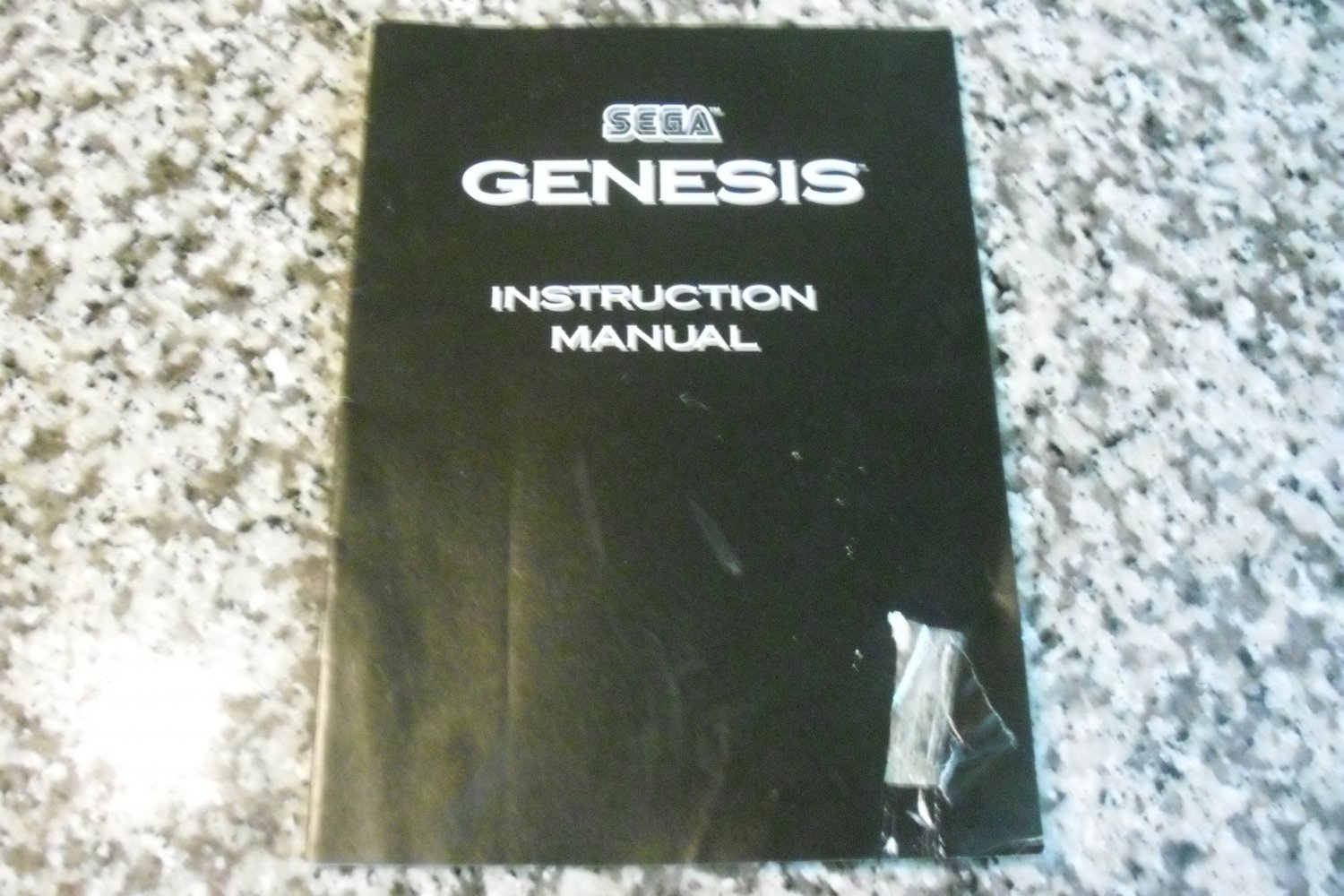 Sega Genesis Instruction Manual
