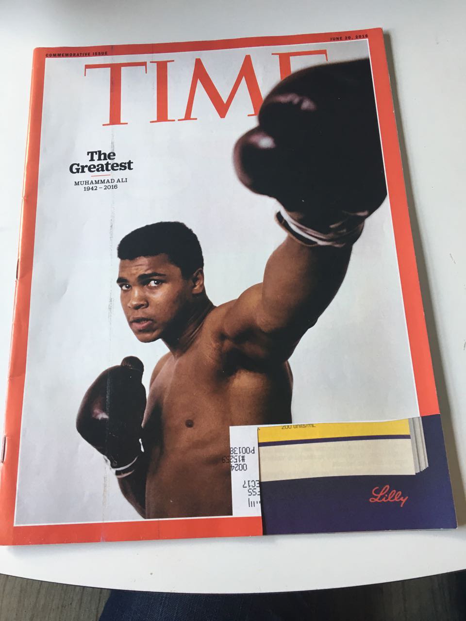 Time Magazine, June 20, 2016 Muhammad Ali The Greatest Comemorative Issue