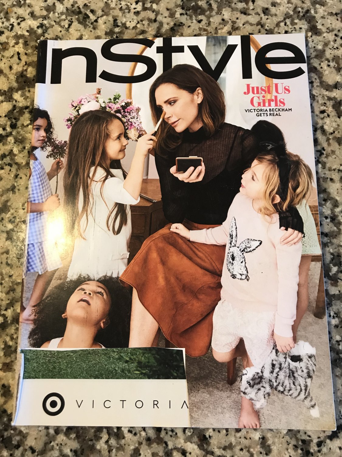 InStyle Magazine (April, 2017) Victoria Beckham Cover