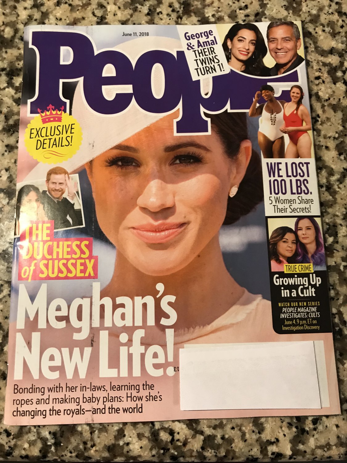 People Magazine (June 11, 2018) The Duchess of Sussex Meghan Markle's ...