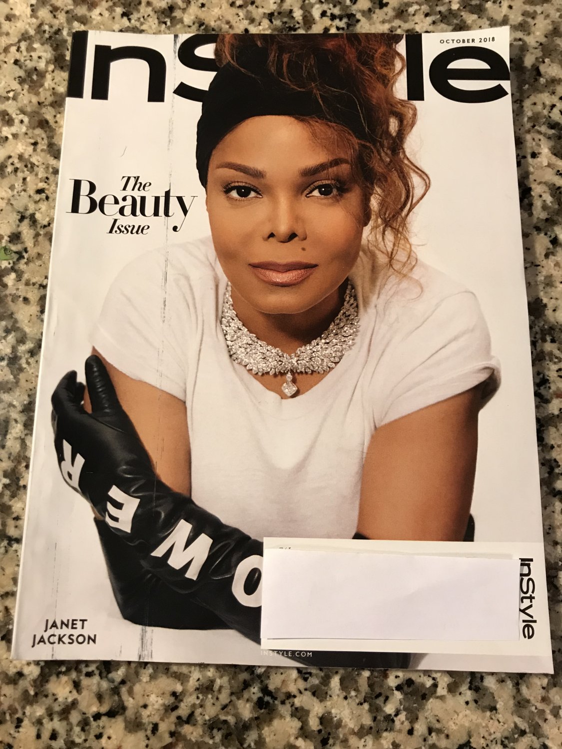 Instyle Magazine October, 2018 The Beauty Issue Janet Jackson Cover