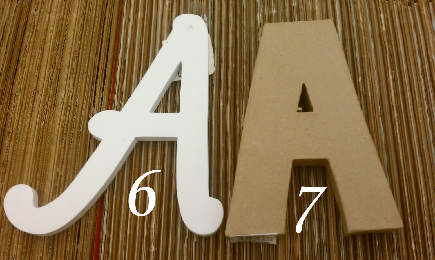 Wooden Letters- large
