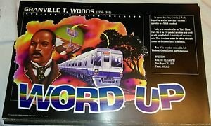 African American inventor poster Granville T. Woods invention Railway ...