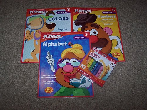 Mr. Potato Head Preschool Homeschool Workbook Lot NEW