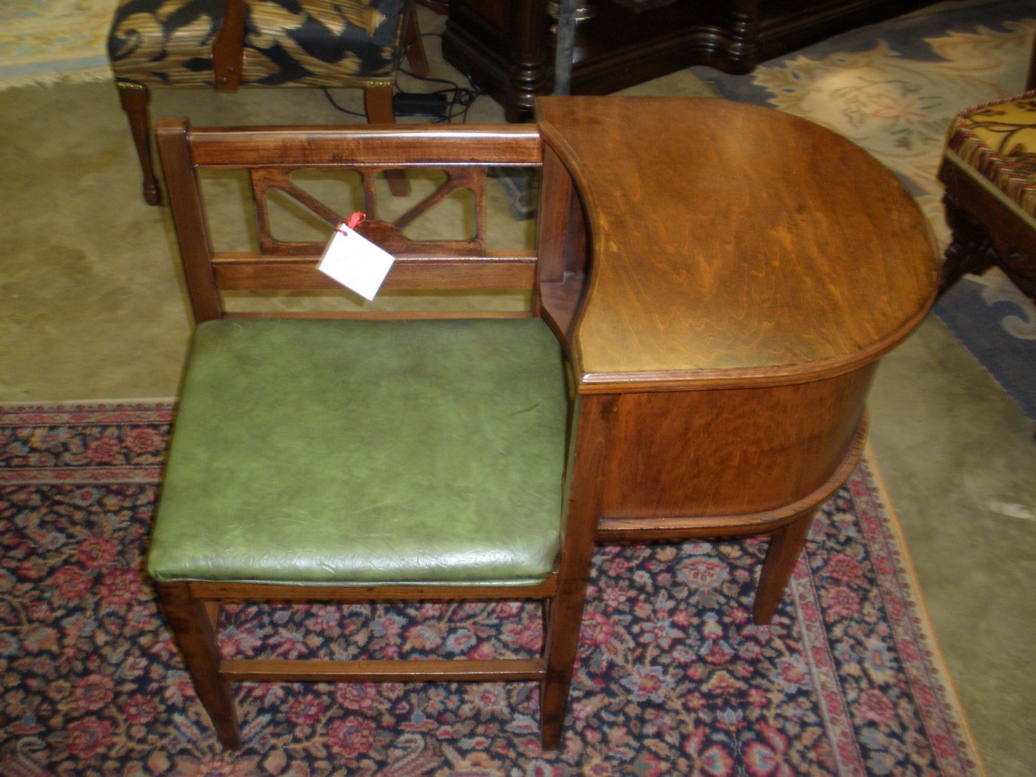 Vintage telephone table