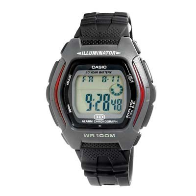 Casio Men's HDD600-1AV Digital Resin Band Sports Watch