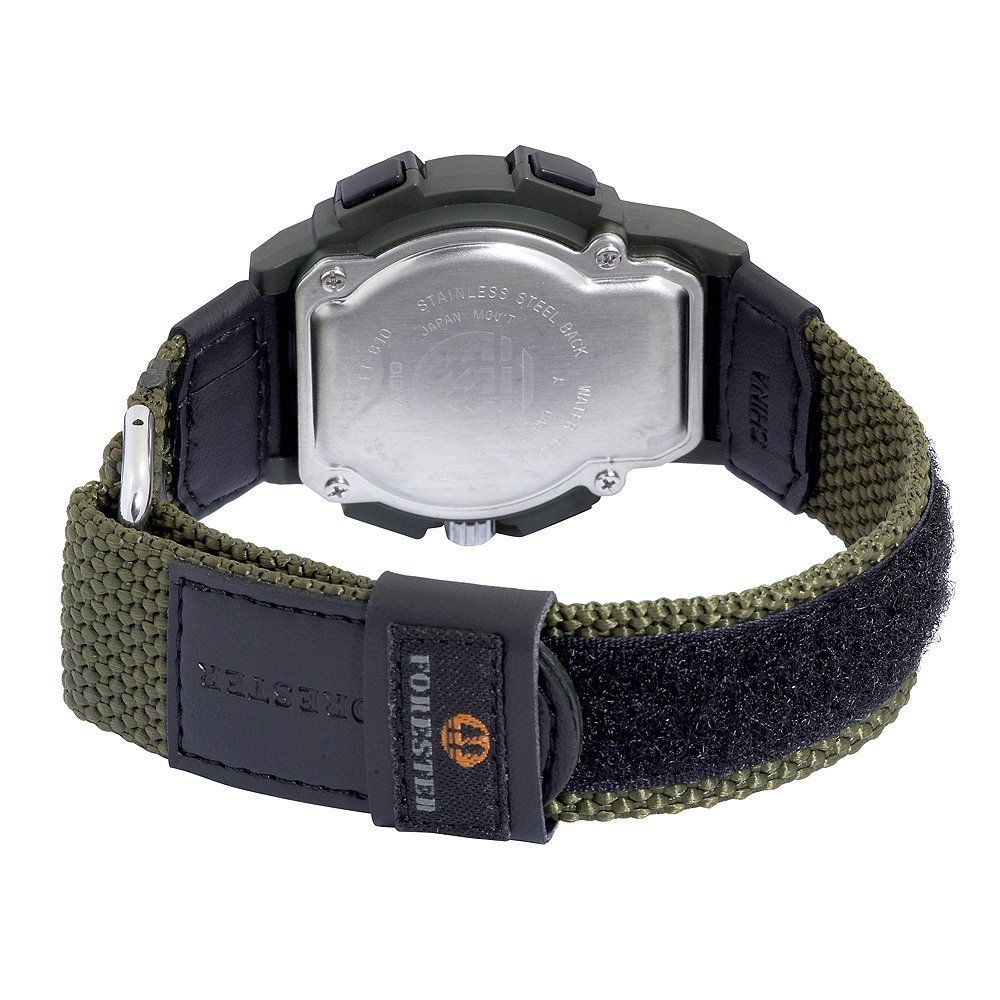 CASIO FT610WV-3B MENS FORESTER 100M OUTDOORS SPORTS WATCH DUAL TIME ...