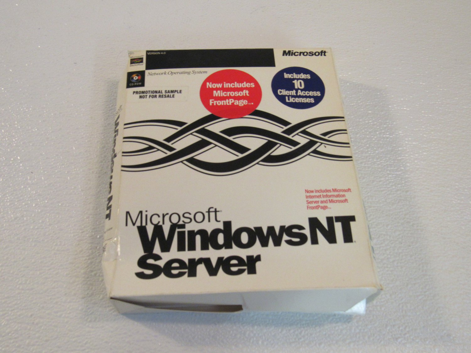 Microsoft Windows NT Server Operating Software 3 Floppy Disk Version 4. ...