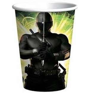 GI Joe Theme Kids Birthday Hot/Cold 9oz Party Cups 8ct DesignWare
