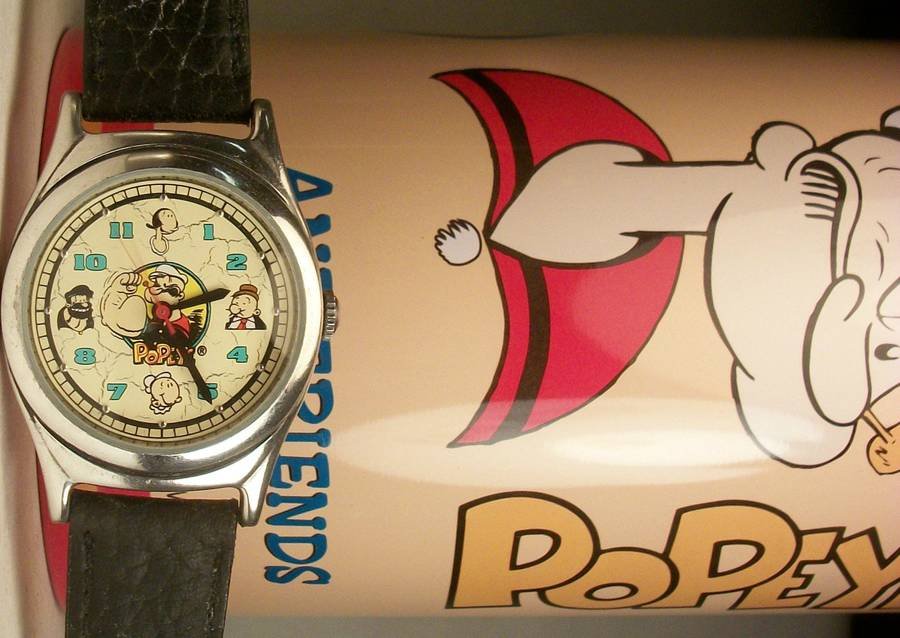 Brand-New Fossil Limited Edition Popeye Watch! Retired! HTF! Beautiful!
