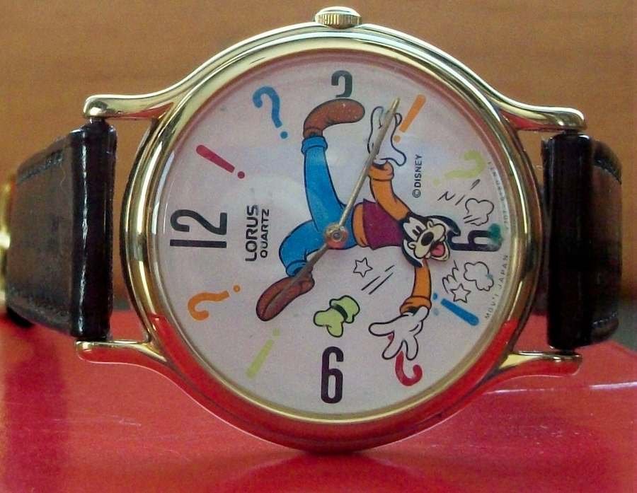 Brand-New Disney Animated Moving Head Goofy Watch! HTF! Rare! GORGEOUS ...