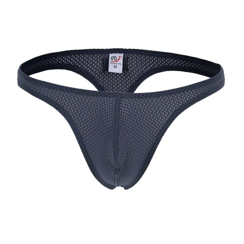 Sexy cool man thongs g-strings men underwear mesh design breathable men ...