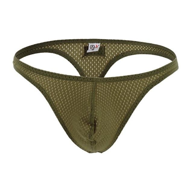 Sexy cool man thongs g-strings men underwear mesh design breathable men ...