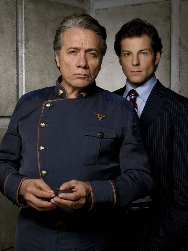 Battlestar Galactica Admiral & Captain Adama Poster 18