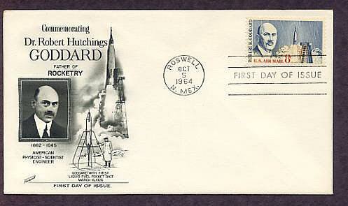 Robert Hutchings Goddard, Father of Rocketry, Roswell, New Mexico USA ...