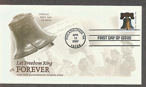 Liberty Bell, Forever Stamp, Symbol of America's Fight for Independence ...