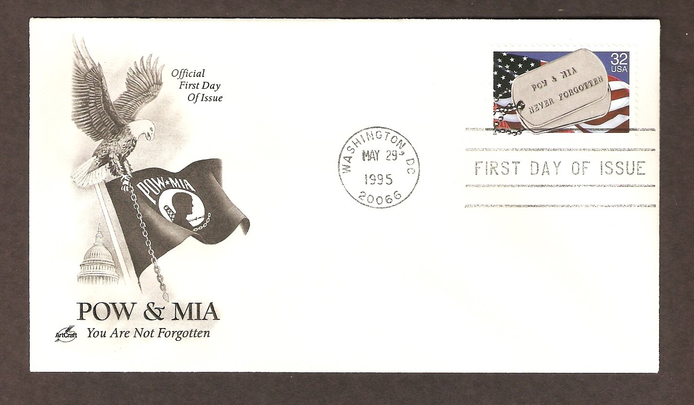 POW, MIA, Never Forgotten, Military First Issue USA