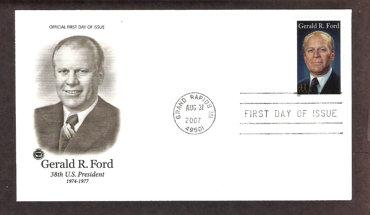 Gerald R. Ford, 38th President of the United States, PCS, First Issue USA