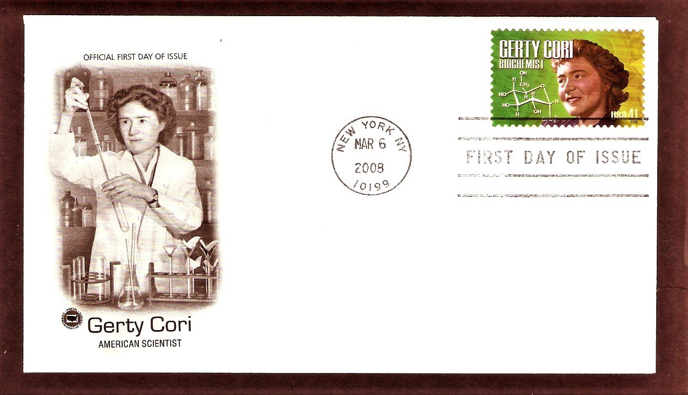 American Scientists, Biochemist Gerty Cori, Nobel Prize Winner, PCS ...