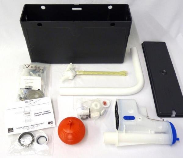 MACDEE STOM CONCEALED HIDEAWAY TOILET CISTERN CFH14CP SLIM, LOW LEVEL ...