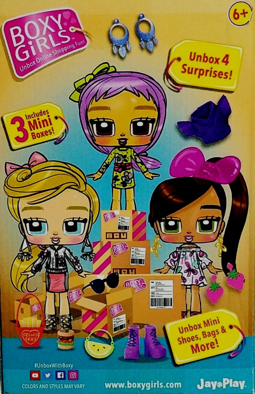 New Boxy Girls Coco Mini Doll Unbox 4 Surprises 3 Mini Boxes Shoes Bags ...