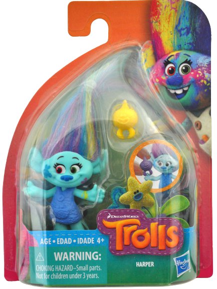 Trolls DreamWorks Trolls Harper Collectible Figure with Critter
