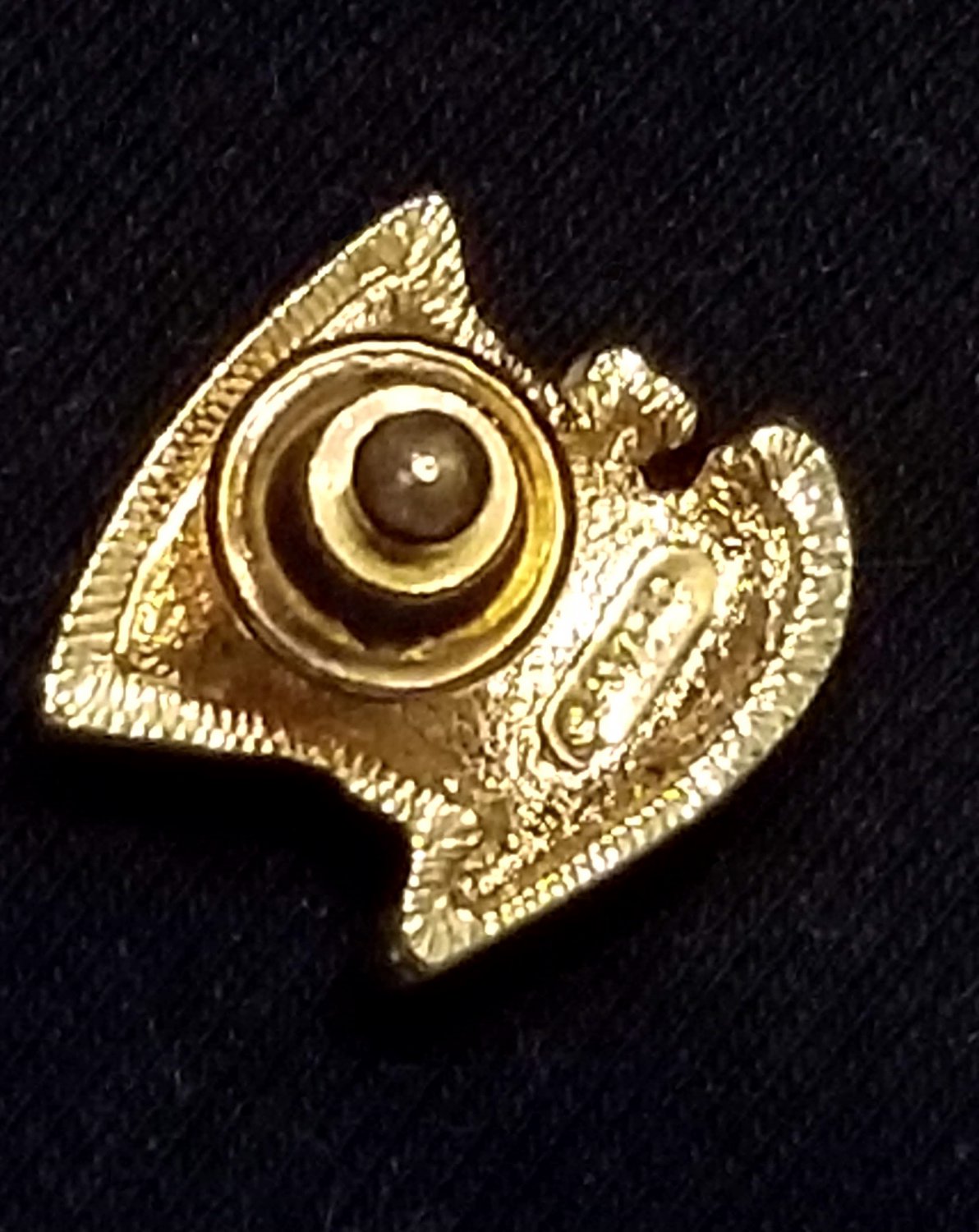 Shamrock on Top Hat Pin Goldtone & Green Enamel Avon Jewelry St Patrick ...