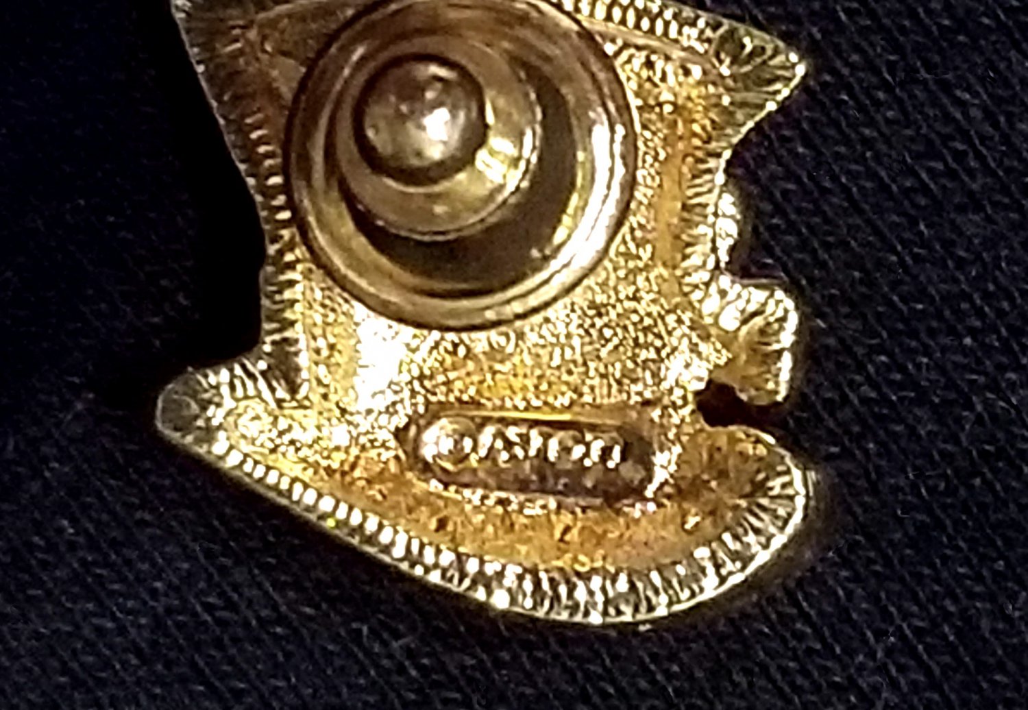 Shamrock on Top Hat Pin Goldtone & Green Enamel Avon Jewelry St Patrick ...