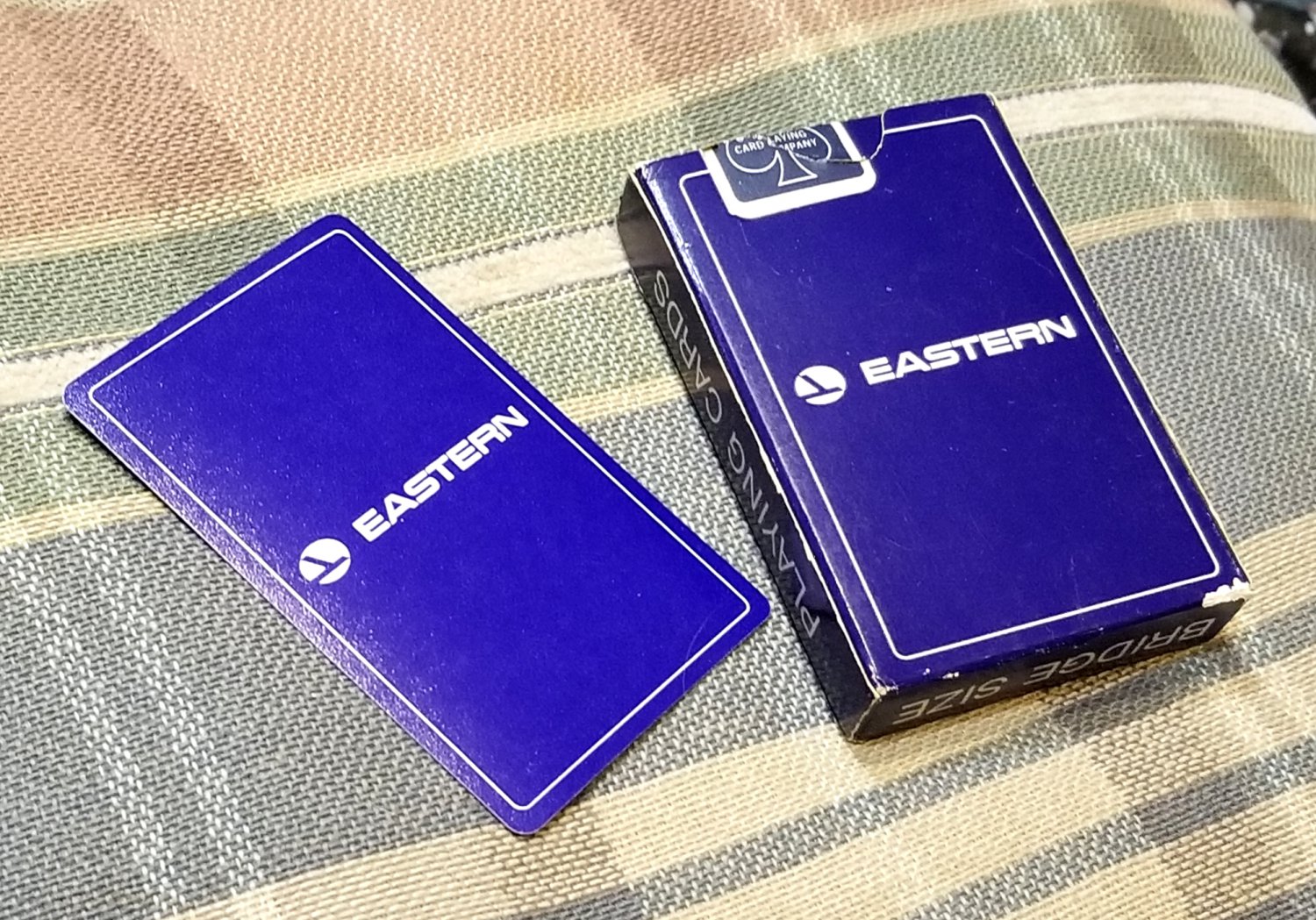 Eastern Airlines Playing Cards Vintage Defunct Airline Cards Complete