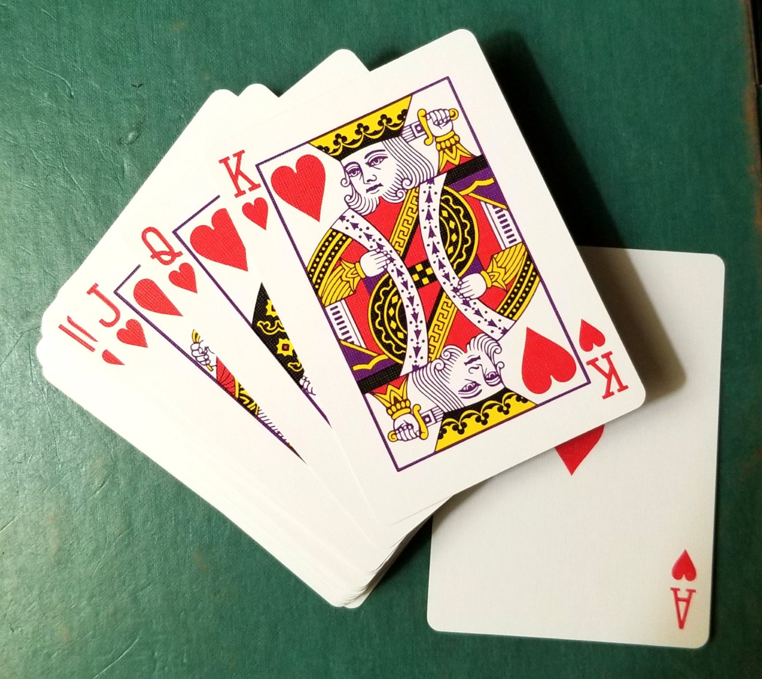 The Hard Pack Playing Cards Camel Single Poker Deck