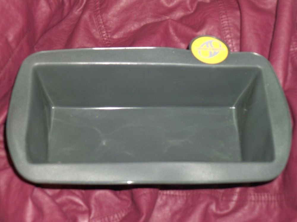 SMARTWARE 9" Gray Silicone Loaf Pan