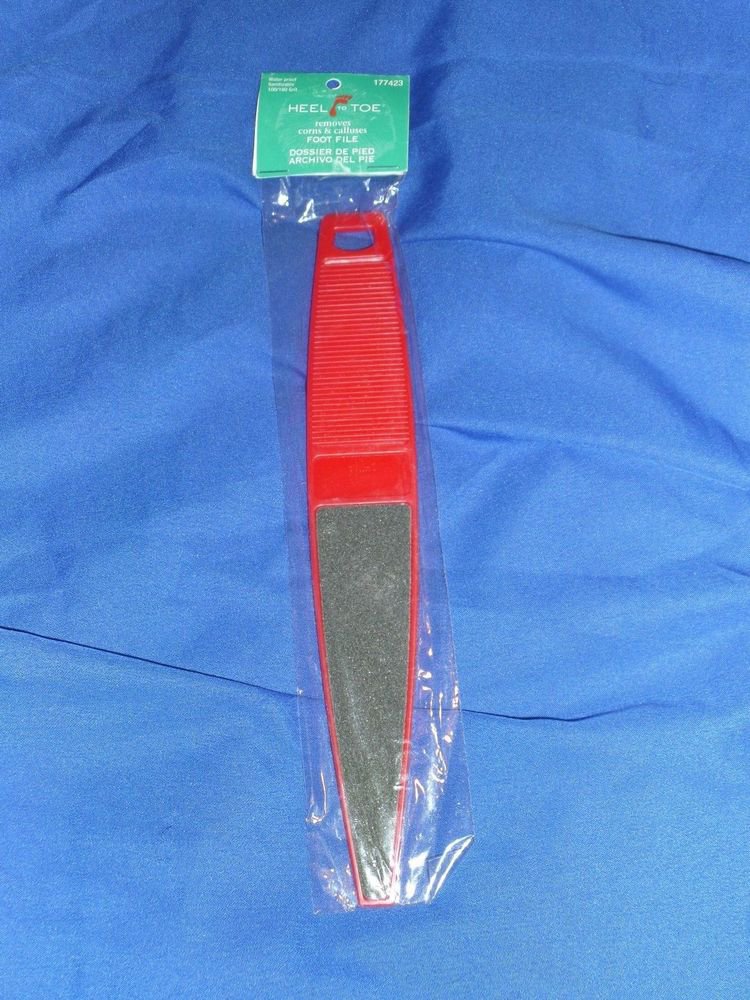HEEL TO TOE Spa Pedicure Collection Pedicure Foot File 177423