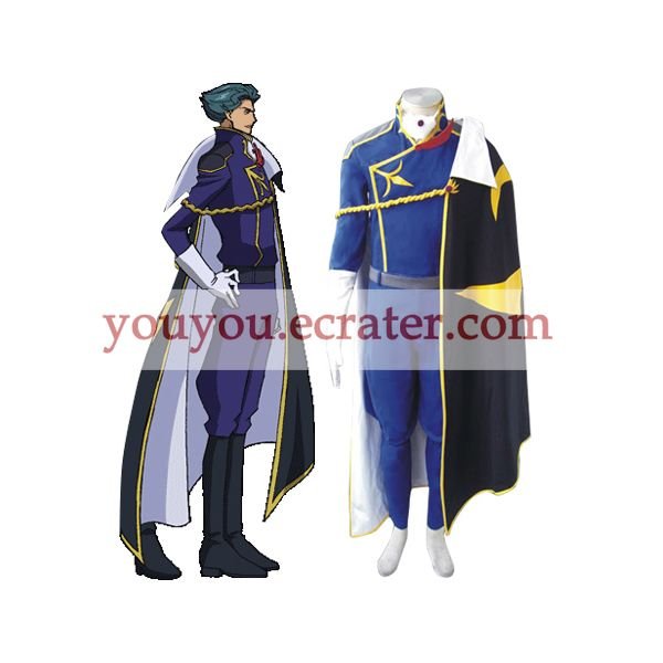 Code Geass Jeremiah Gottwald Cosplay Costume