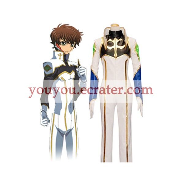 Code Geass Suzaku Cosplay Costume