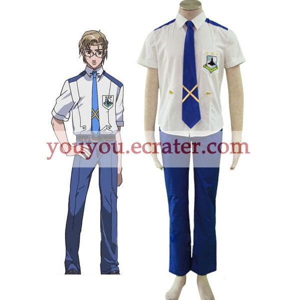 Macross Frontier Mihoshi Academy Uniform Cosplay Costume