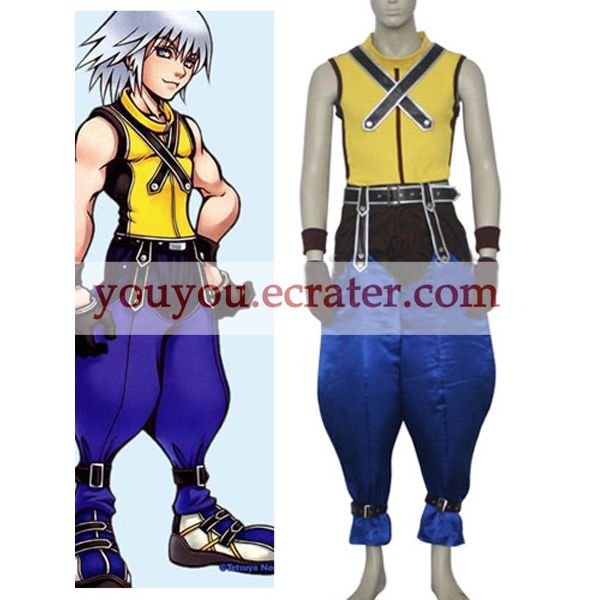 Kingdom Hearts Riku Halloween Cosplay Costume